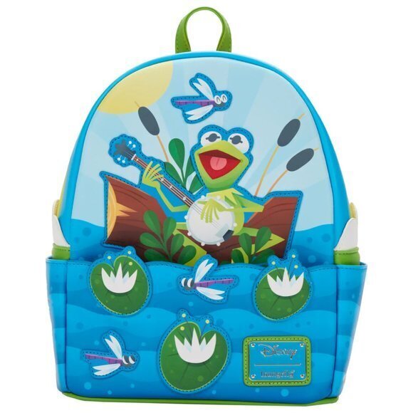 Loungefly | Bags | Loungefly The Muppets Kermit Rainbow Connection Mini ...